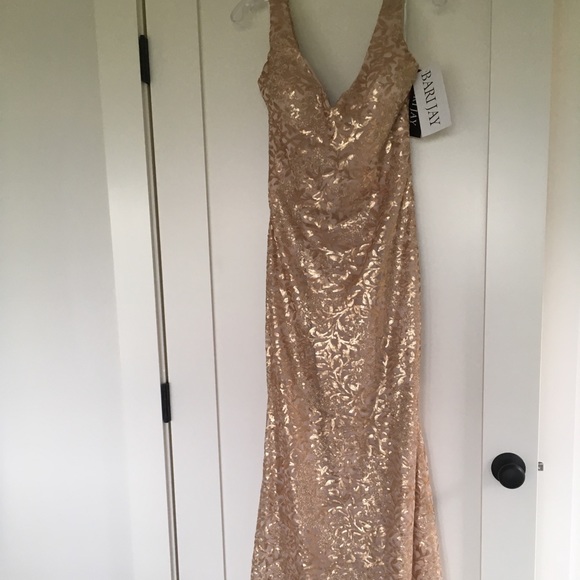 Bari Jay | Dresses | Bari Jay Sequin Gown 733 | Poshmark